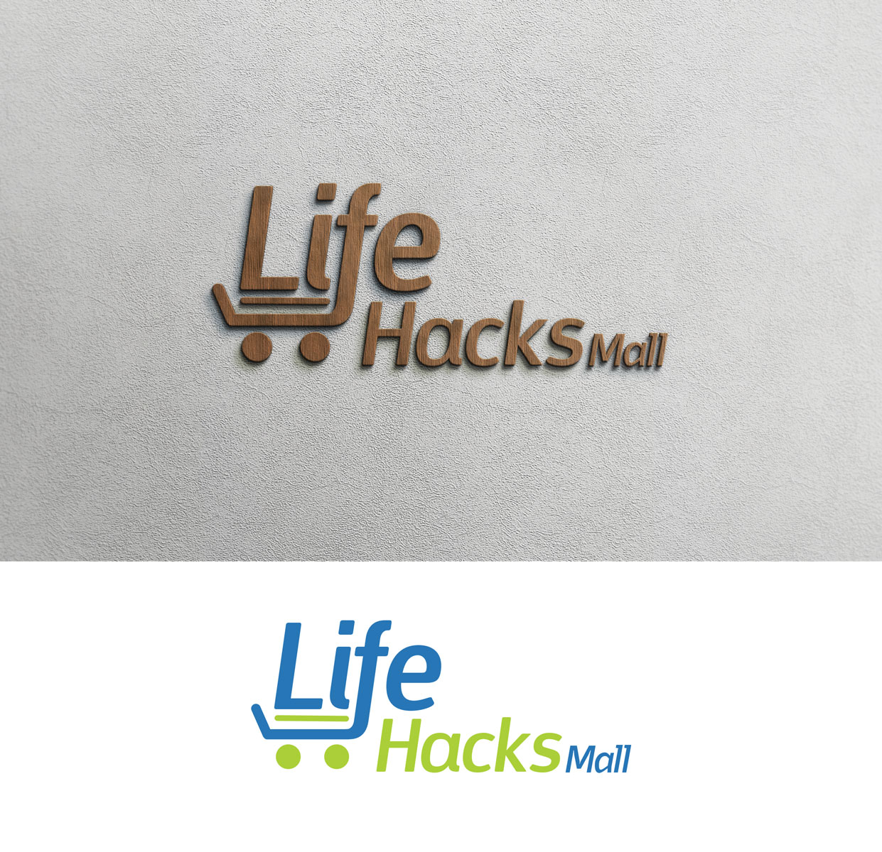 Bold, Serious Logo Design for Life Hacks Mall or Life Hacks or some ...