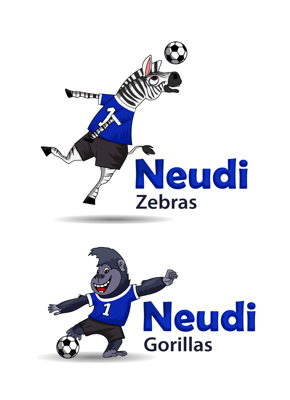 Modern, Professional Logo Design for Neudi-Gorillas, Neudi-Zebras ...