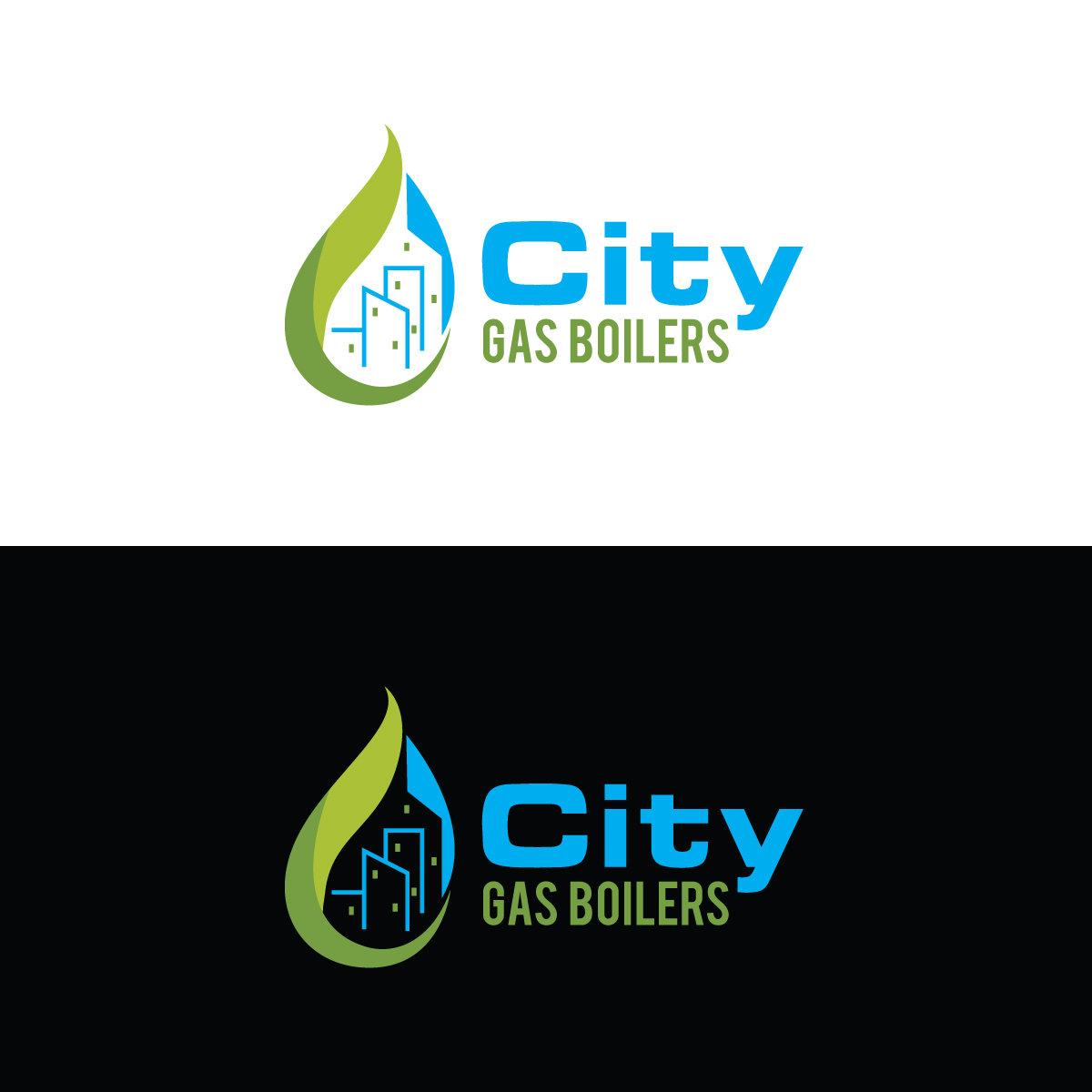 Serious, Bold, Gas And Oil Logo Design for City Gas Boilers by Kreative ...