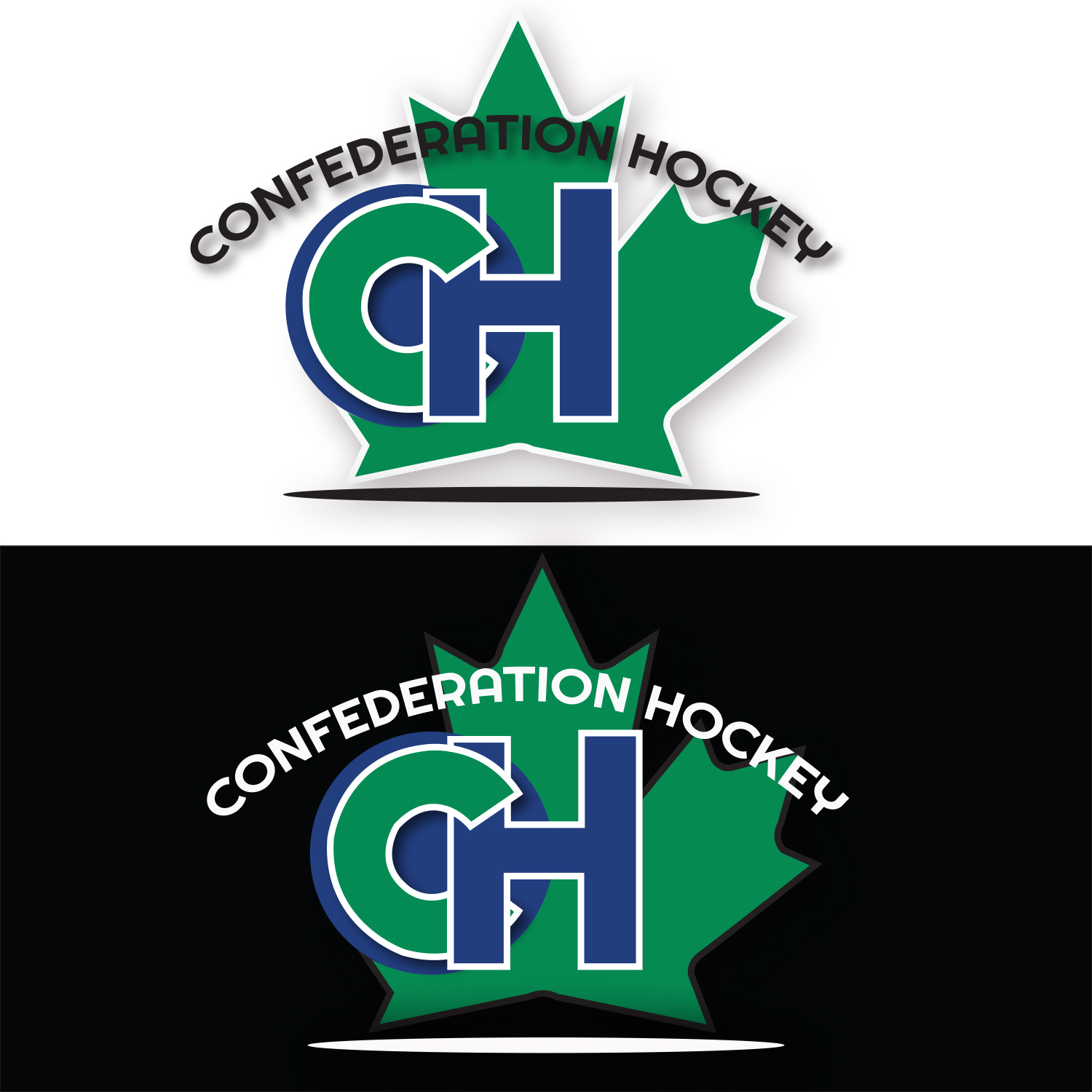 Elegant, Playful Logo Design for (CH) (Confed Hockey) by bhelleanib000 ...