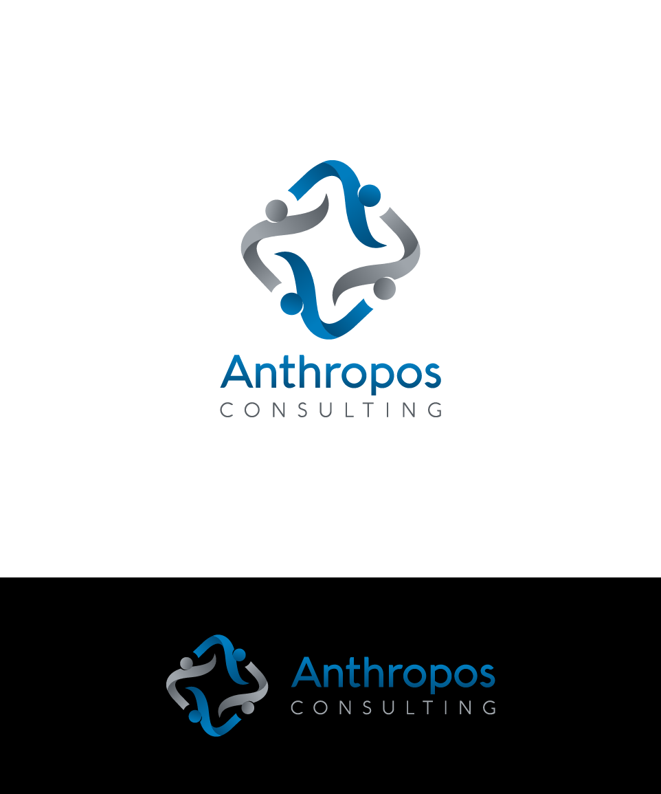 Professional, Elegant, Management Consulting Logo Design for Anthropos ...