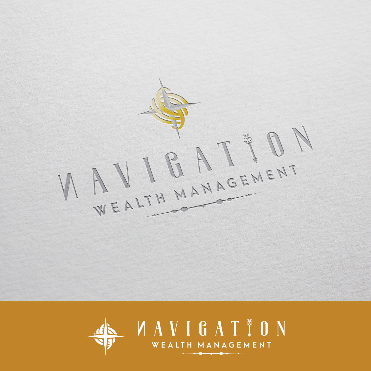 Elegant, Playful, Financial Planning Logo Design for Navigation Wealth ...