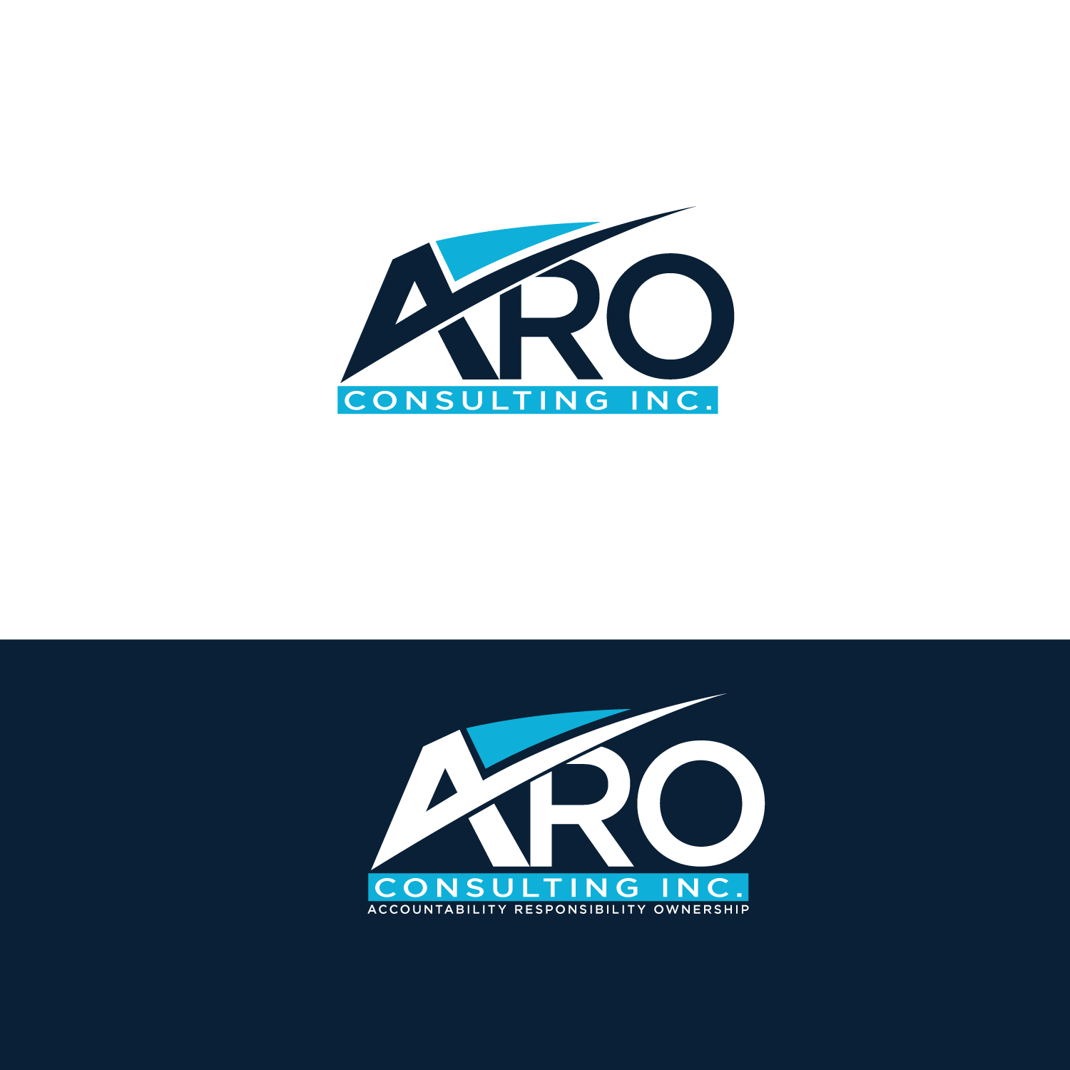 Modern, Serious, Financial Service Logo Design for ARO Consulting Inc ...