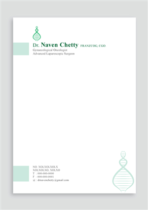 Surgeon Letterheads | 17 Custom Surgeon Letterhead Designs