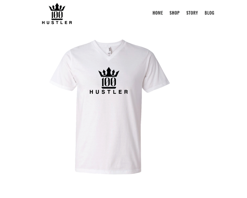 Conservative, Upmarket, Apparel Store Logo Design for 100Hustler by ...