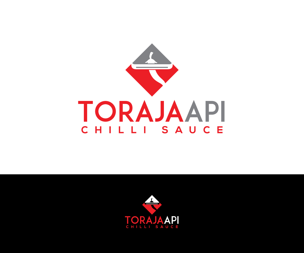 Bold, Colorful, Food Production Logo Design for Toraja Api Chilli Sauce ...