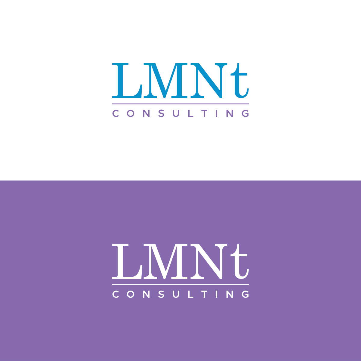 Modern, Professional, Consulting Logo Design for LMNt CONSULTING by ...