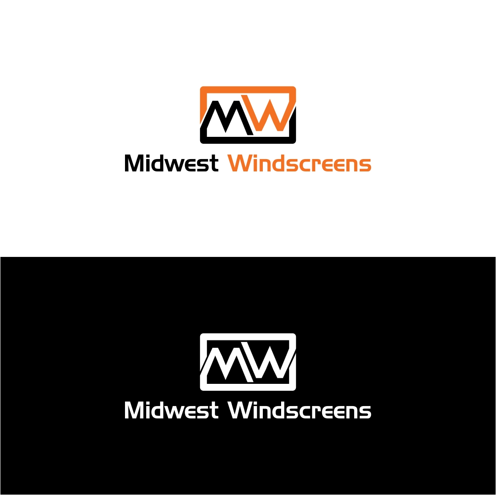 Bold, Serious Logo Design for Midwest Windscreens by Basksh Designs ...