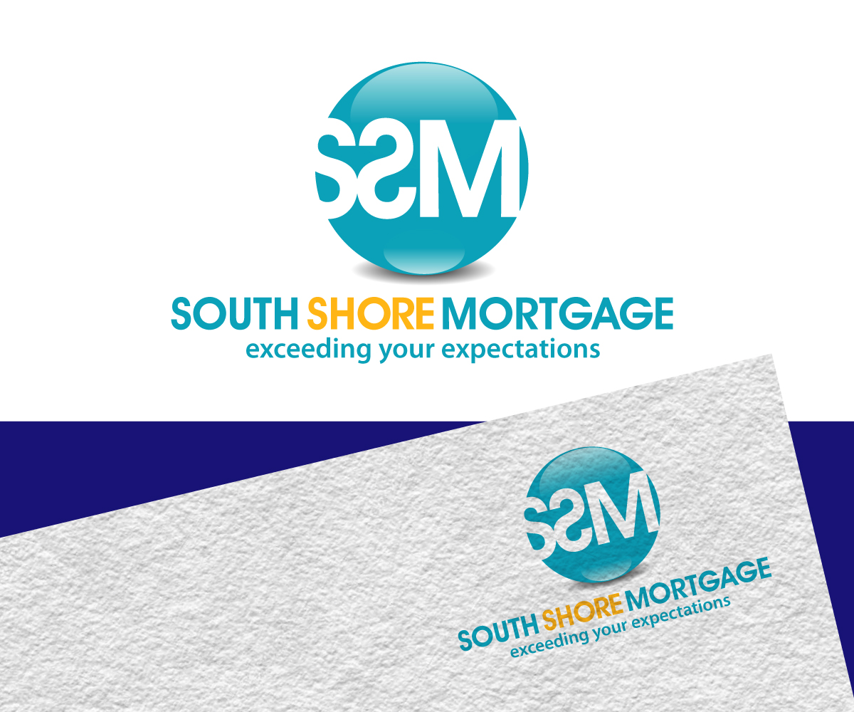 Serious, Modern, Mortgage Lender Logo Design for South Shore Mortgage ...