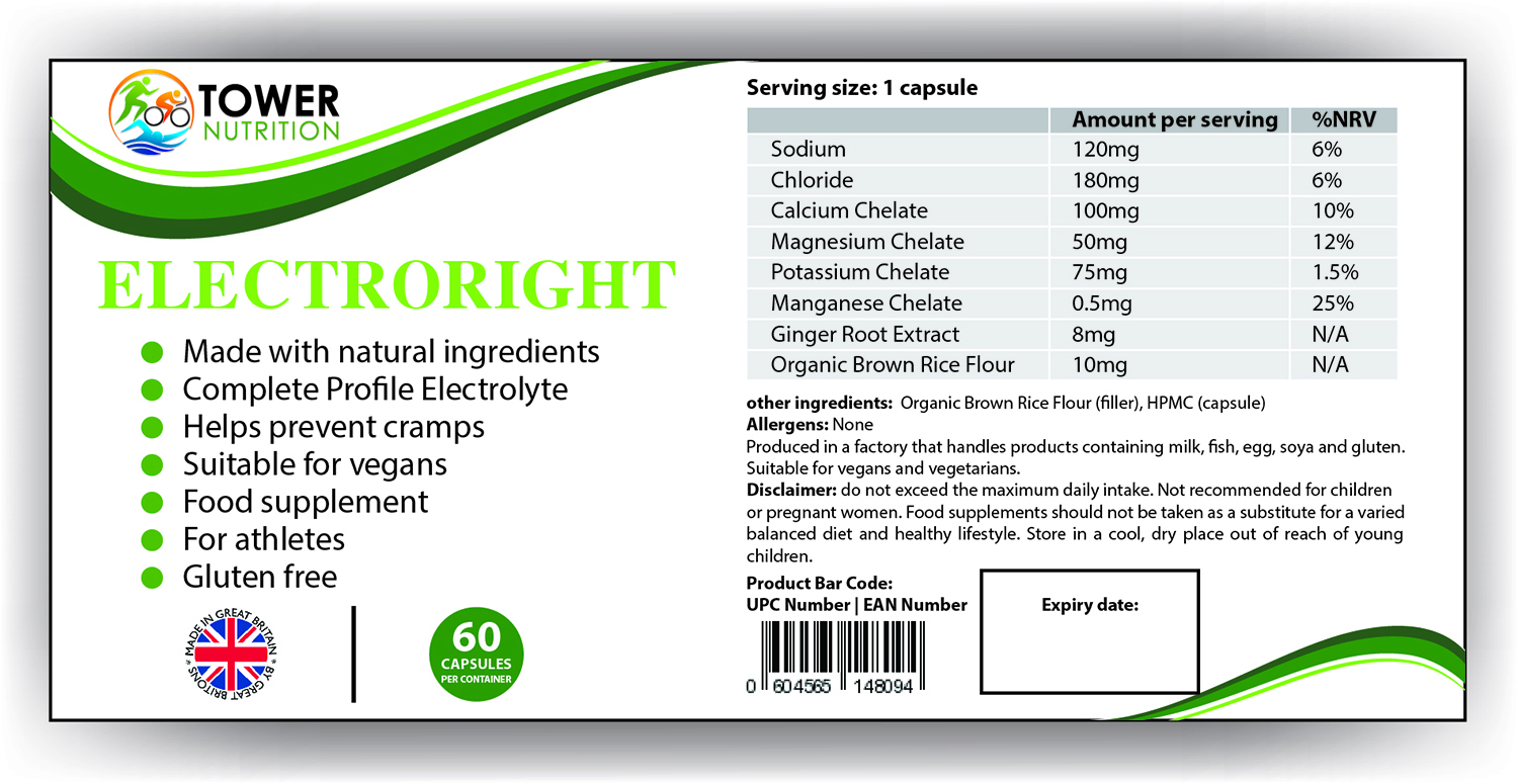 Professional, Upmarket, Supplement Label Design for Tower Nutrition by ...