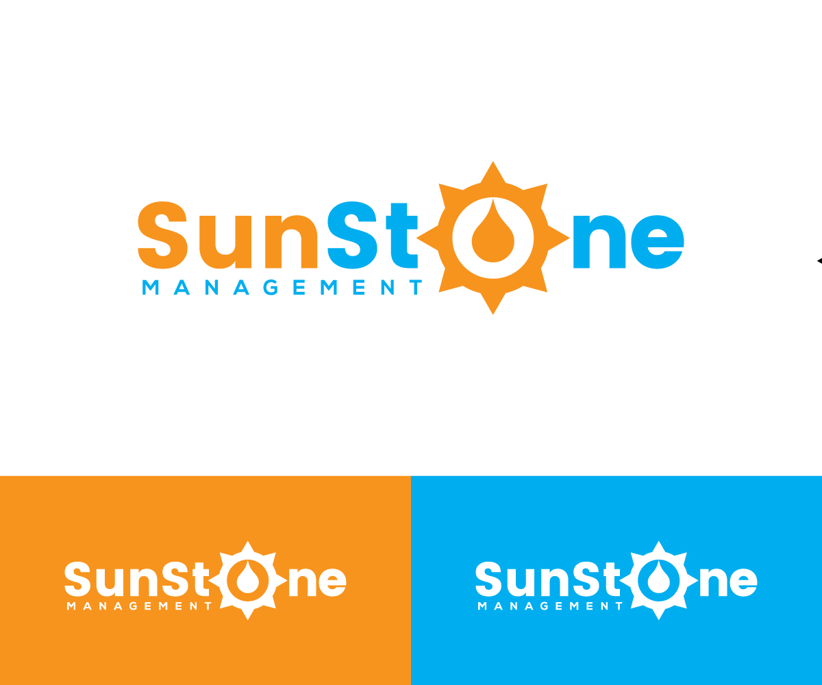 Logo Design for Sun Stone Management by sonym | Design #18808761