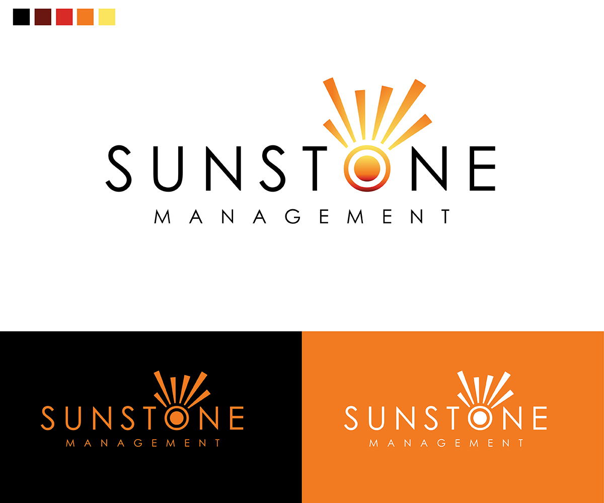 Logo Design for Sun Stone Management by Agis | Design #18812032
