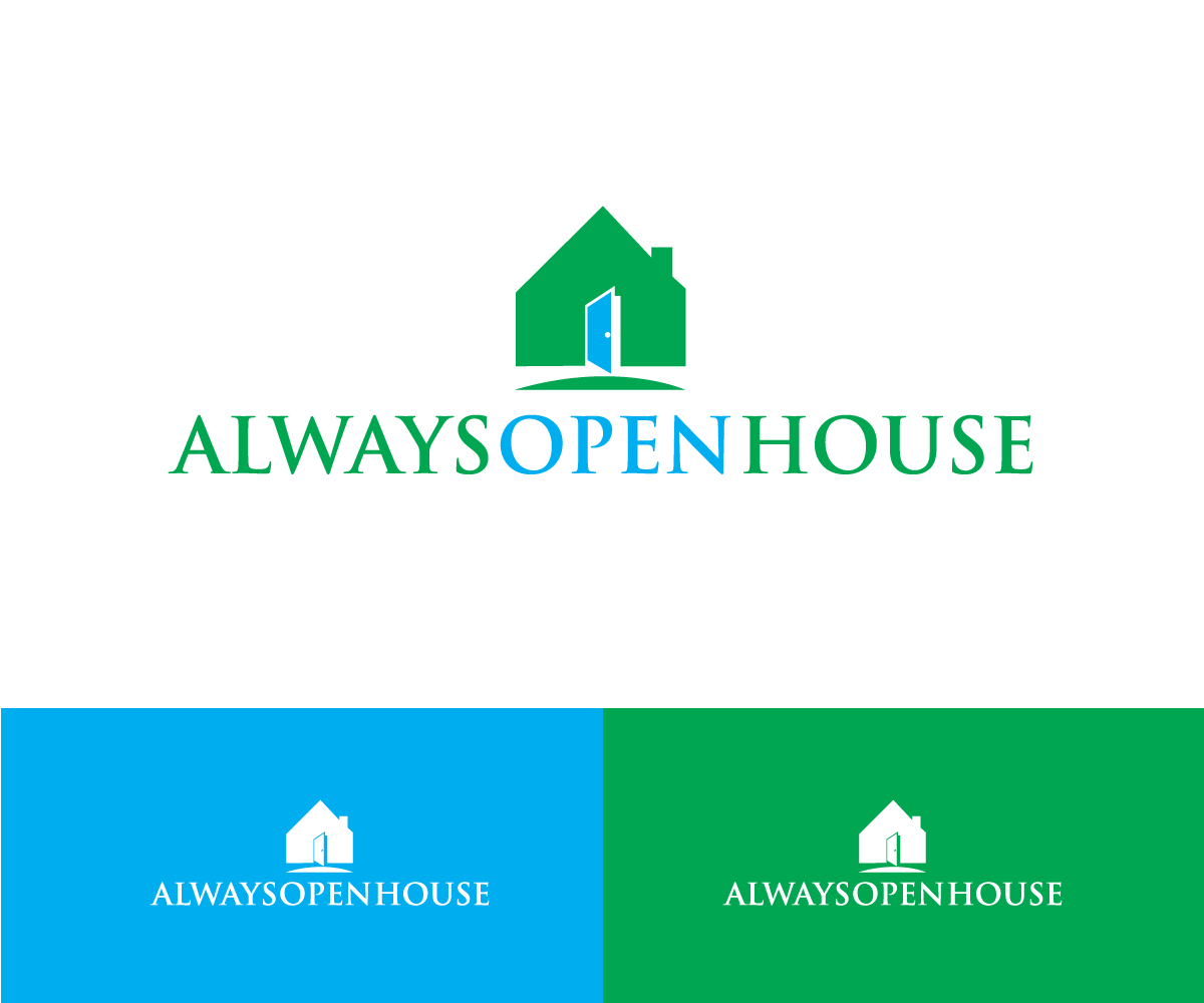 Bold, Modern Logo Design for Always Open House by sonym | Design #18818598