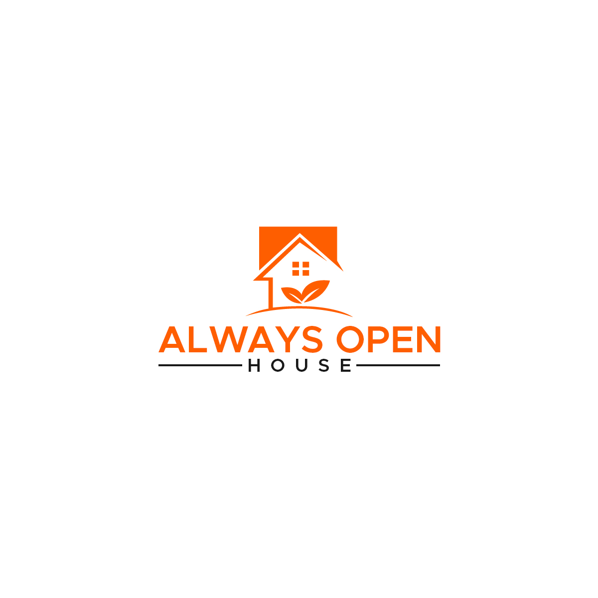 Bold, Modern Logo Design for Always Open House by Sonia77 | Design ...
