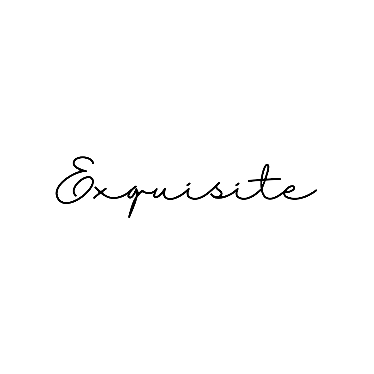 Elegant, Upmarket Logo Design for Exquisite by Sonia77 | Design #18916666