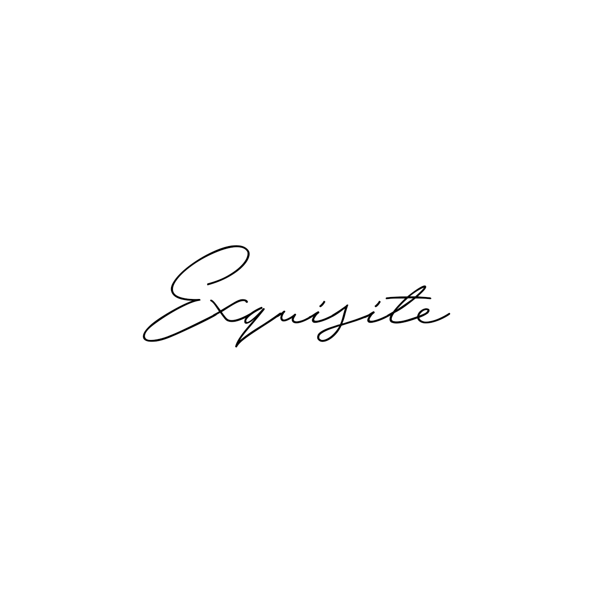 Elegant, Upmarket Logo Design for Exquisite by Sonia77 | Design #18916667