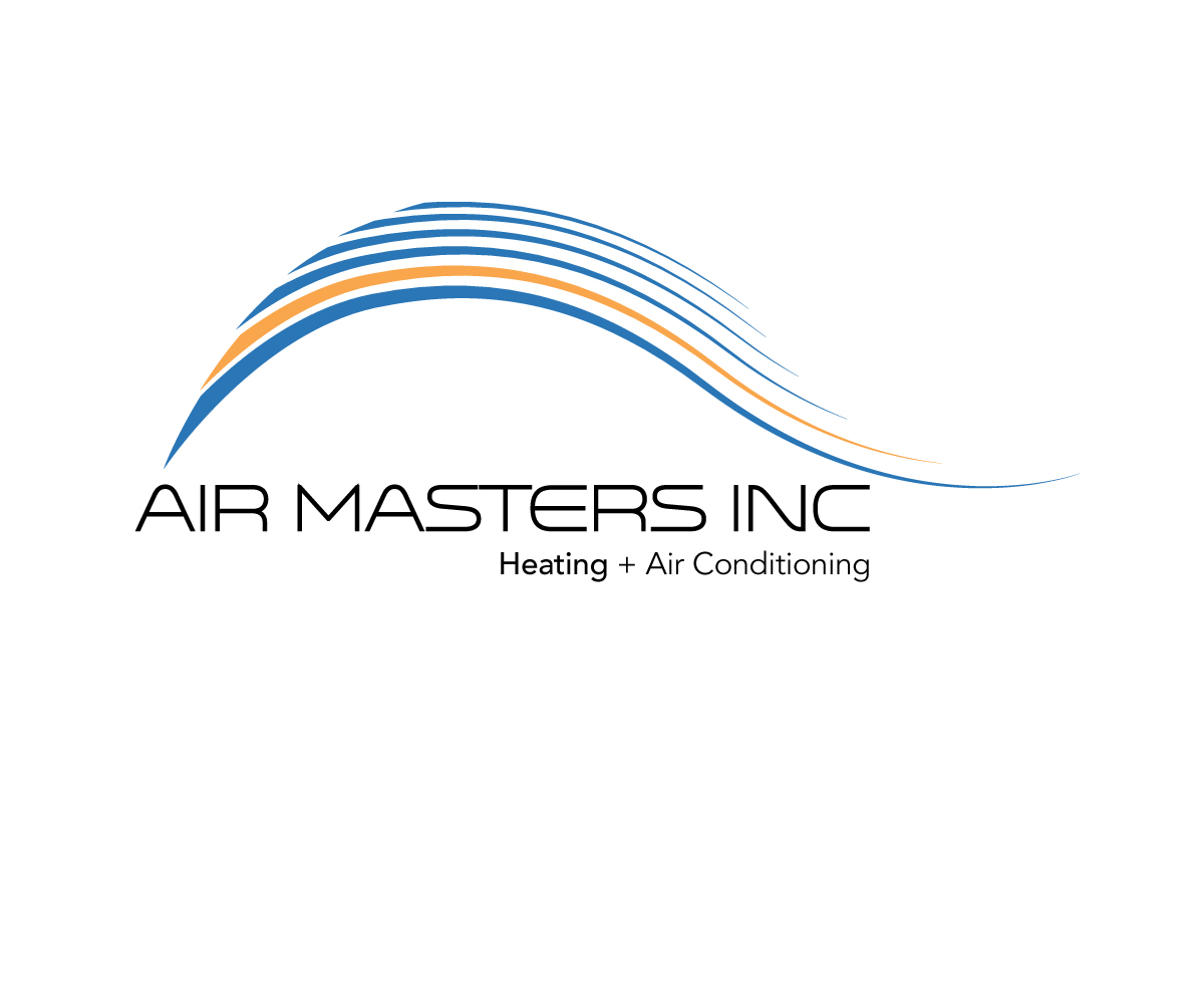 Upmarket, Bold, Contractor Logo Design for Air Masters Inc Heating ...
