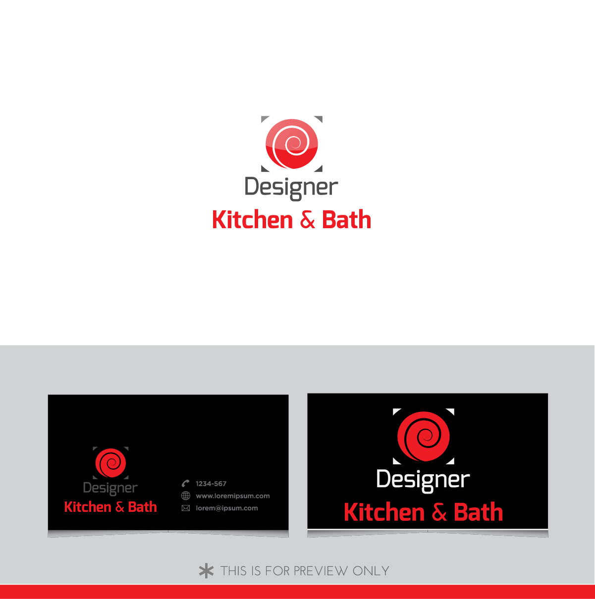 Elegant, Modern, Kitchen Logo Design for Designer Kitchen & Bath by ...