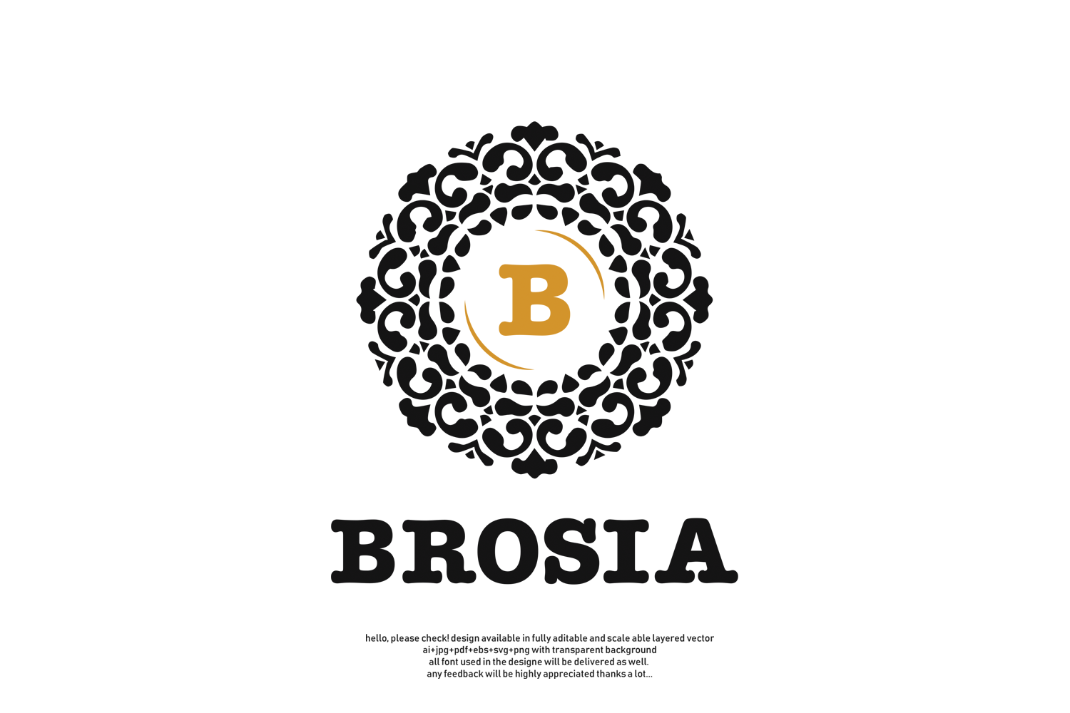 Serious, Masculine, Perfume Logo Design for Brosia by Marvel | Design ...