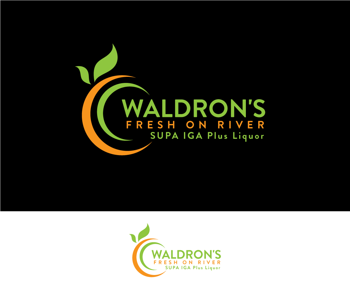 Bold, Modern, Retail Logo Design for Waldron's Fresh On River by ...