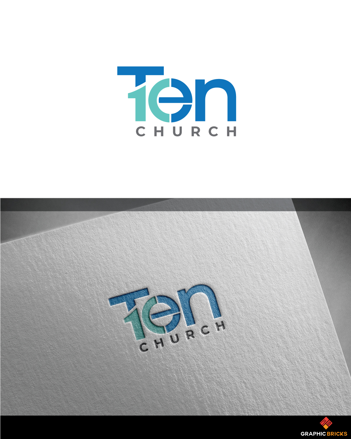 Bold, Modern, Church Logo Design for Ten10 Community by Graphic Bricks ...