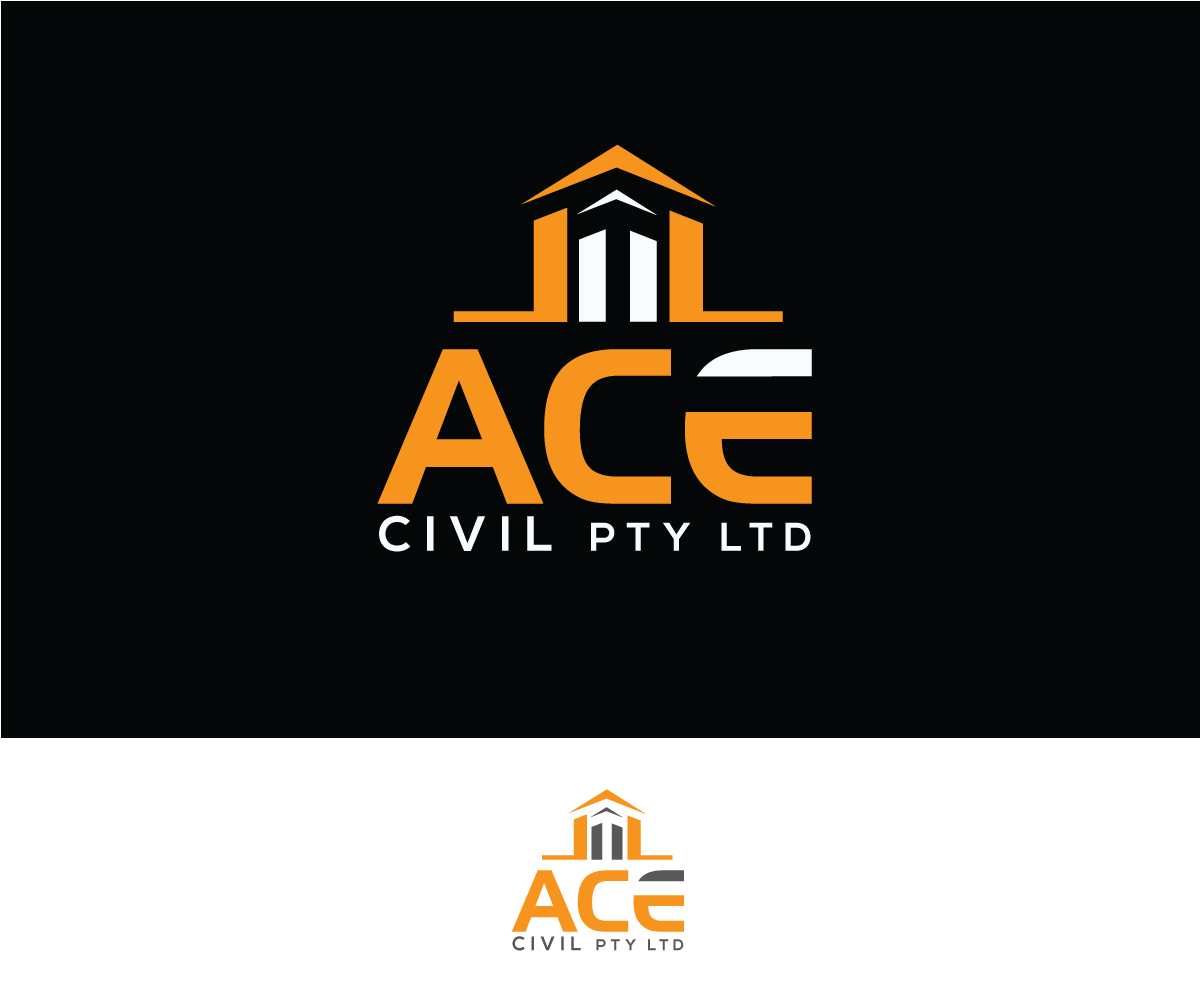 Bold, Serious, Construction Logo Design for ACE Civil Pty Ltd by sonym ...