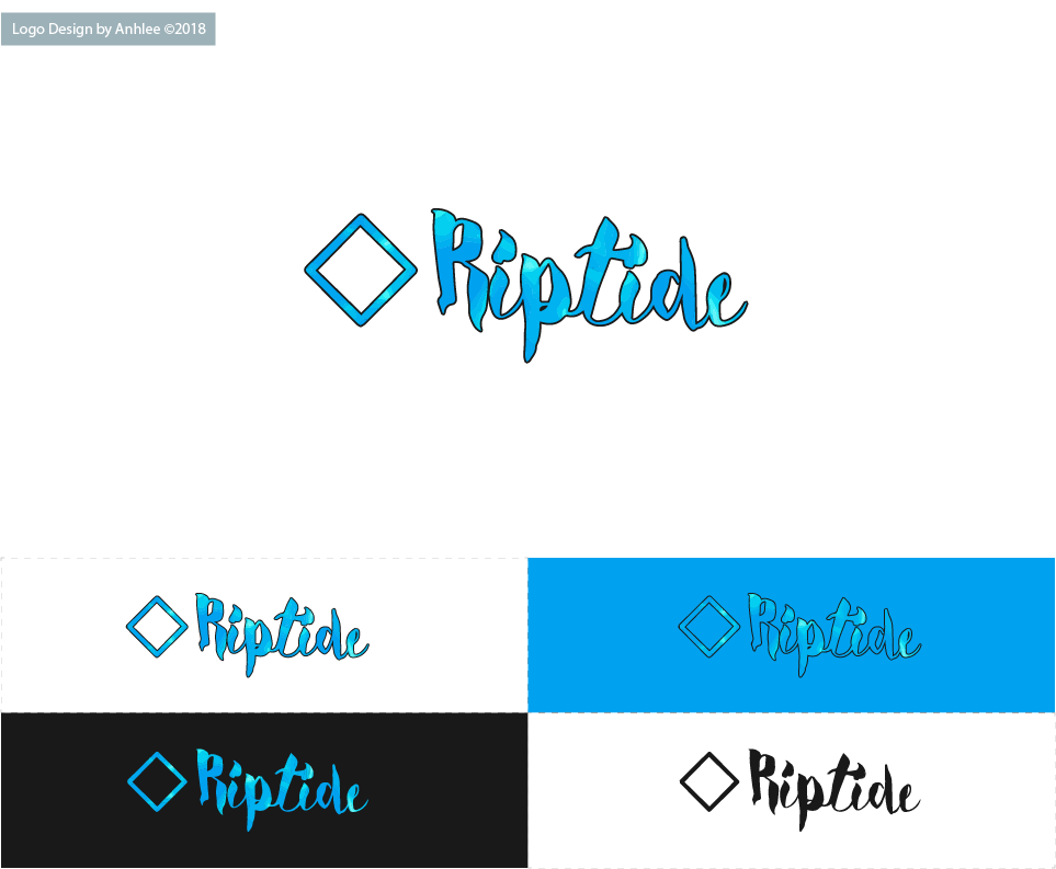 Elegant, Playful Logo Design for Riptide by Anhlee | Design #18870218