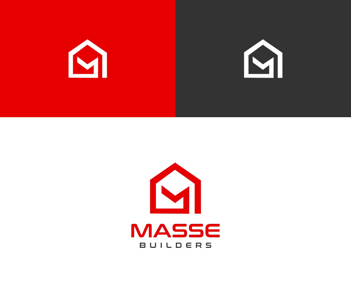 Logo Design for Masse Builders by Jenny | Design #19348552