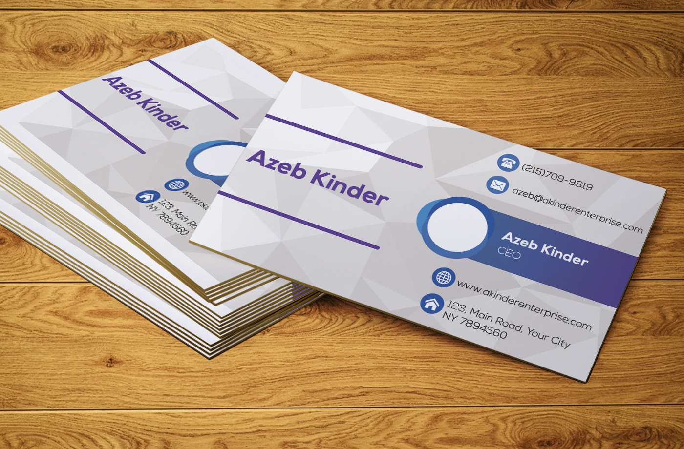 Bold, Serious, Consulting Business Card Design for All Things Kept ...