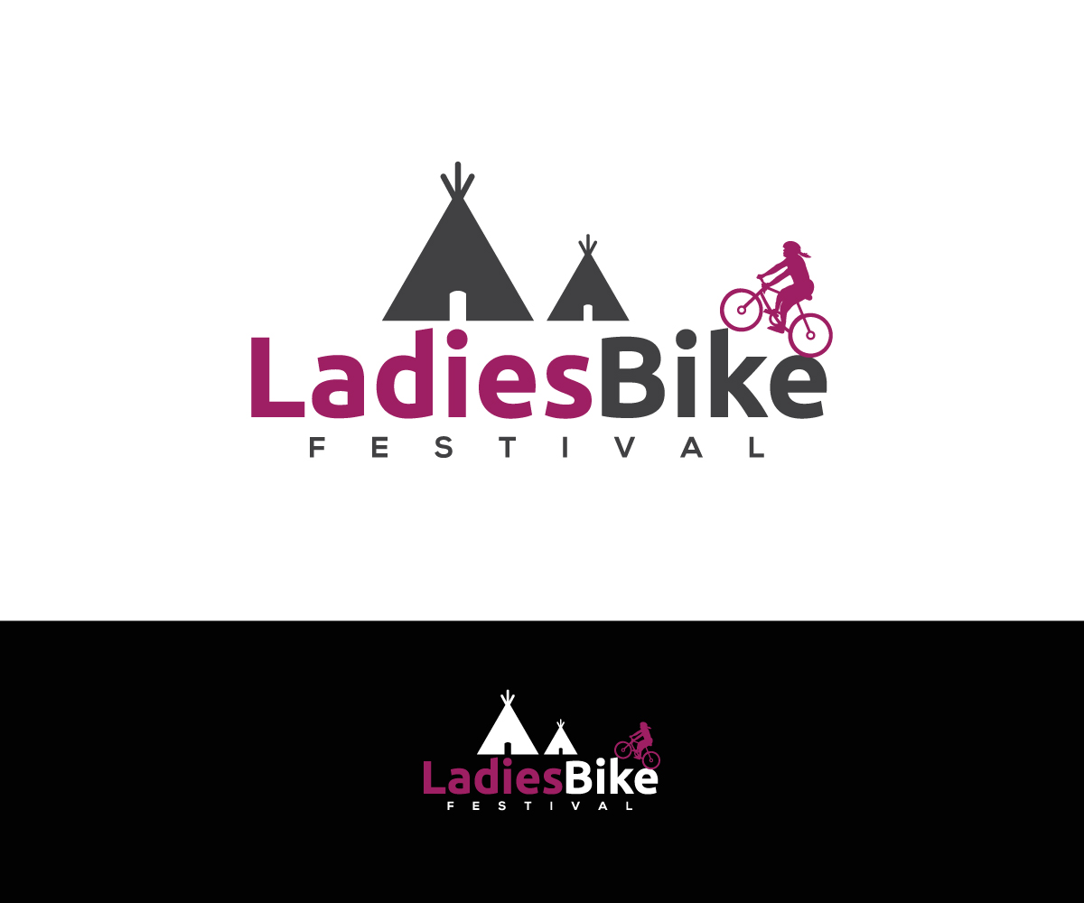 Modern, Feminine Logo Design for Ladies Bike Festival by sonym | Design ...