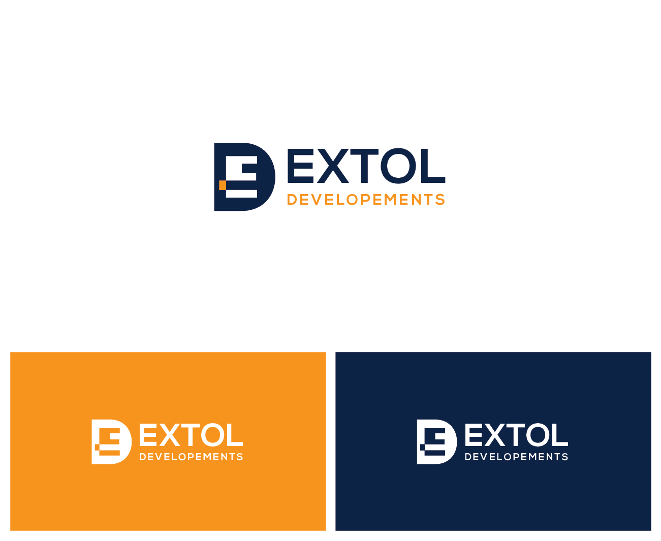 Modern, Bold, Real Estate Development Logo Design for extol ...