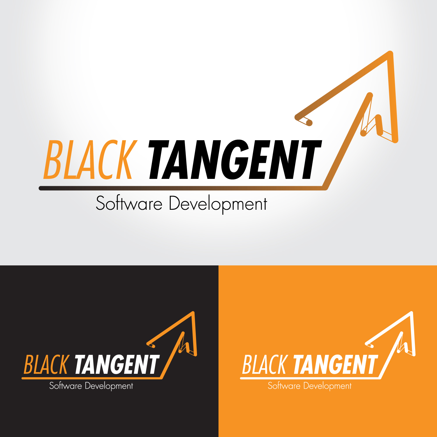 Modern, Professional, Software Development Logo Design for Black ...