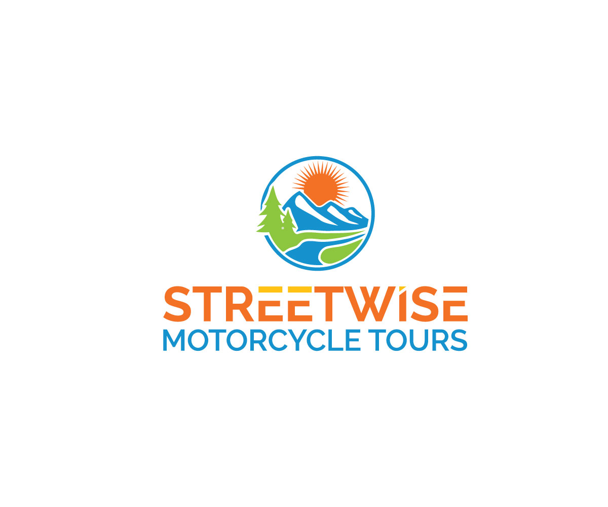 Modern, Personable, Tourism Logo Design for Streetwise Motorcycle Tours ...