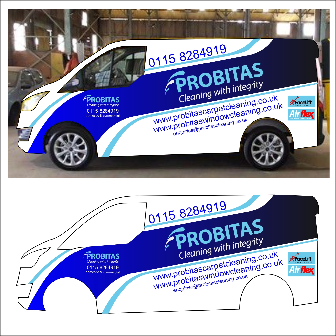 Serious, Modern, Professional Service Car Wrap Design for Probitas ...