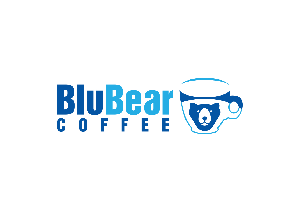 Upmarket, Bold, Coffee Shop Logo Design for BluBear Coffee by ...