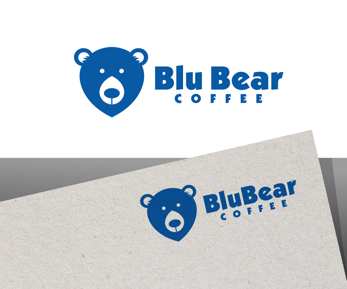 Upmarket, Bold, Coffee Shop Logo Design for BluBear Coffee by Jay ...