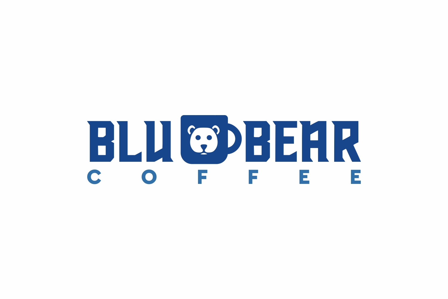 Upmarket, Bold, Coffee Shop Logo Design for BluBear Coffee by Farqaleit ...