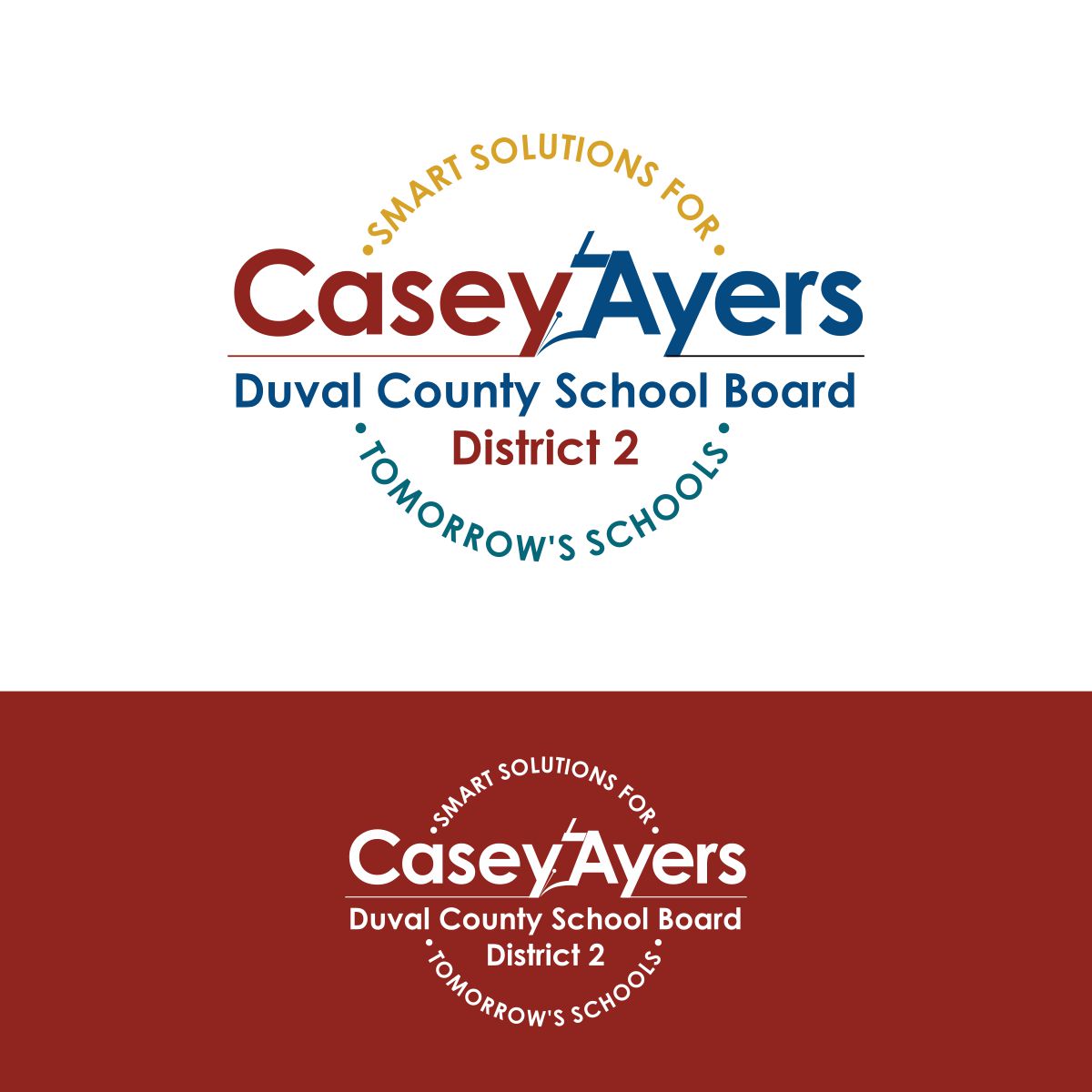 Modern, Bold, Political Logo Design for Casey Ayers • Duval County ...