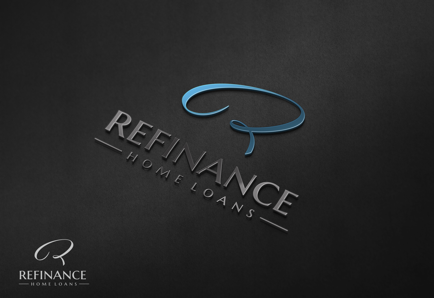 Logo Design for Refinance Home Loans by eugenv | Design #18934779