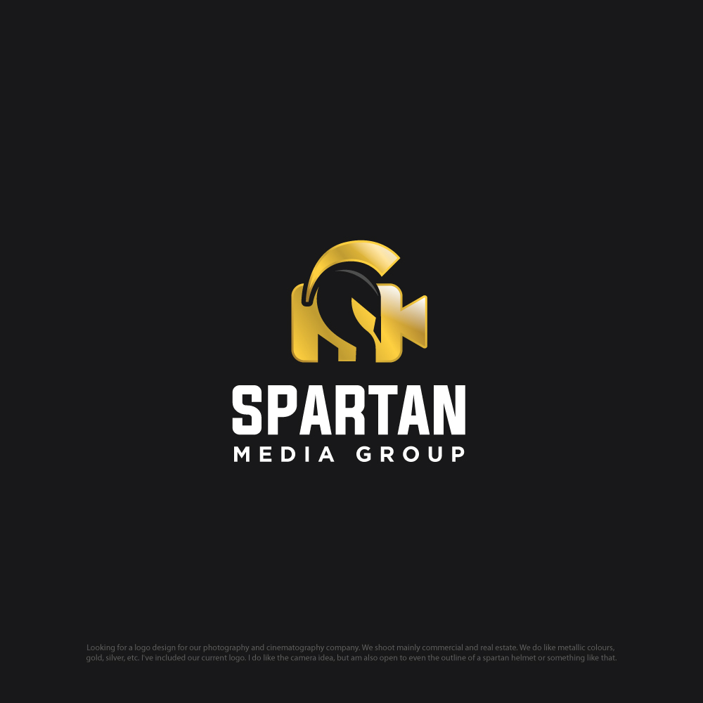 Professional, Bold, Video Production Logo Design for Spartan Media Group by ESolz Technologies ...