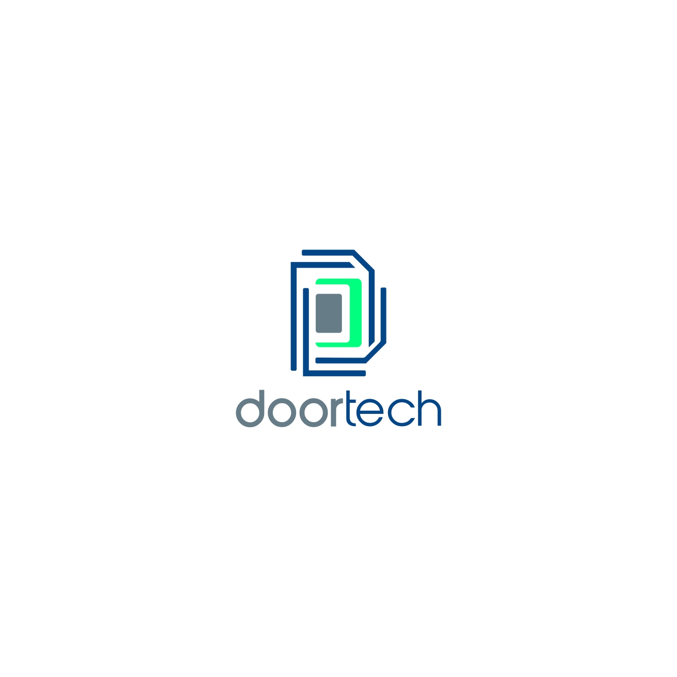Logo Design for Doortech by Gentle Giant | Design #18947322
