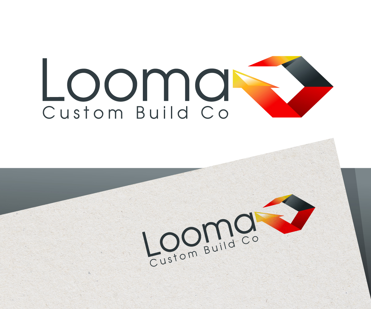 Logo Design for Looma Custom Build Co. by Jay Design | Design #18951900