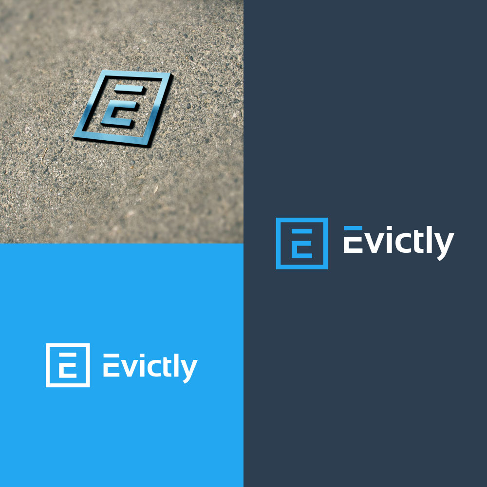 Modern, Bold, Software Service Logo Design for Evictly by untung ...