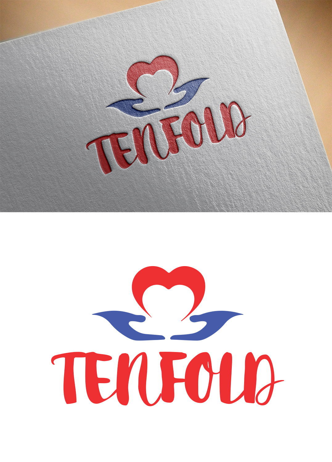 Bold, Playful, Charity Logo Design for tenfold by rafay bakhtiar ...