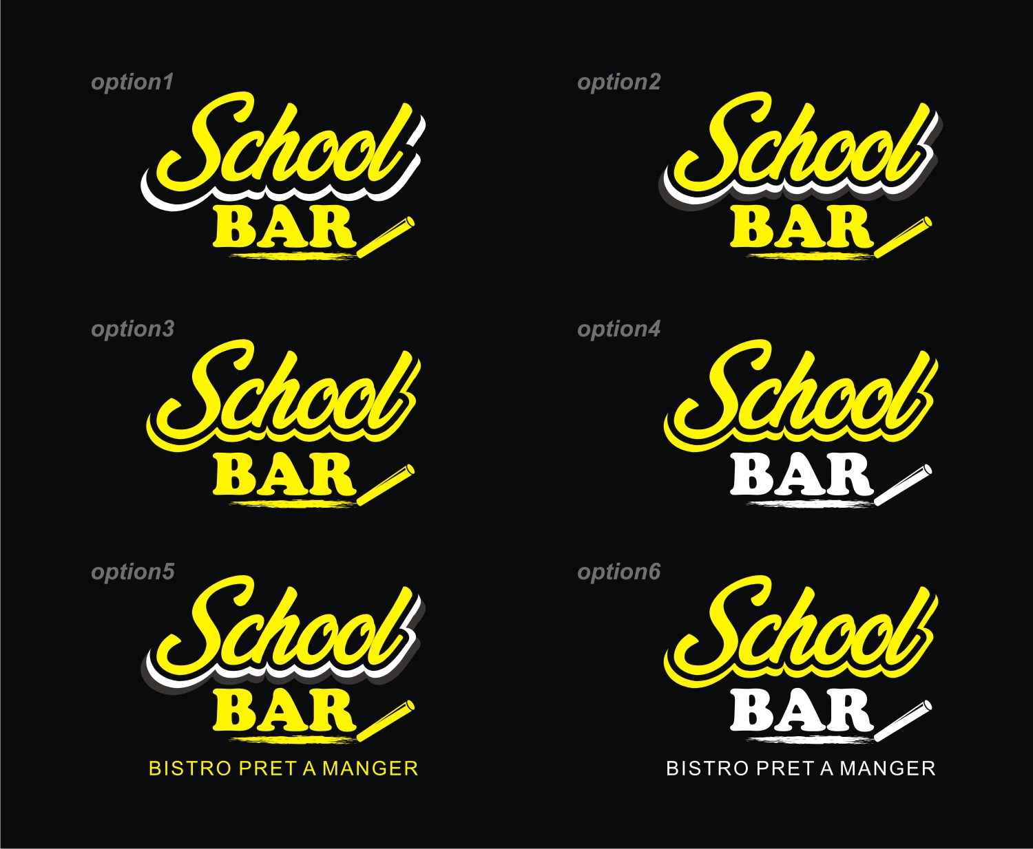 Bold, Serious, Food Service Logo Design for School Bar by RINIDEH ...