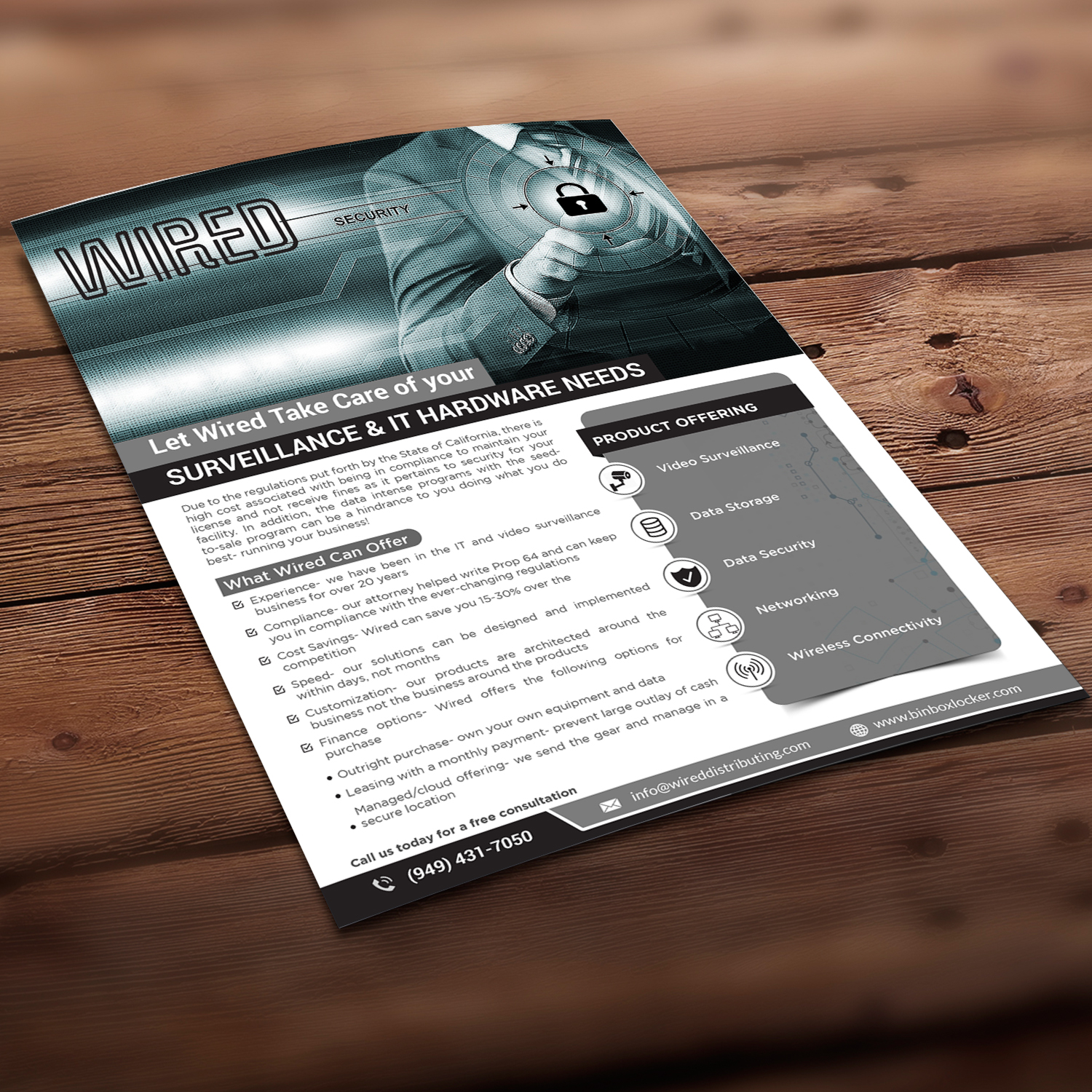 Elegant, Playful Flyer Design for a Company by debdesign | Design #18982775