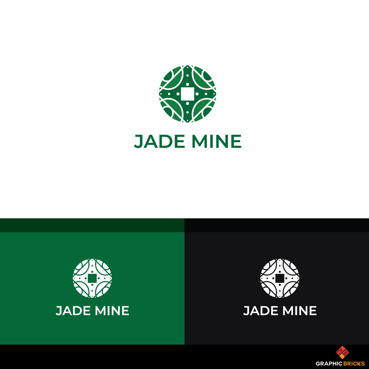 Elegant, Playful Logo Design for JADE MINE & JADE MINE CANADA by ...