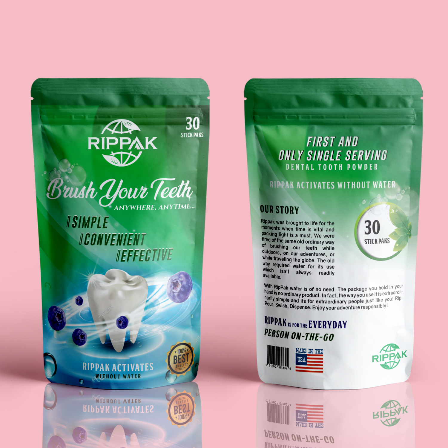 Modern, Personable, Dental Packaging Design for a Company by Kreative ...
