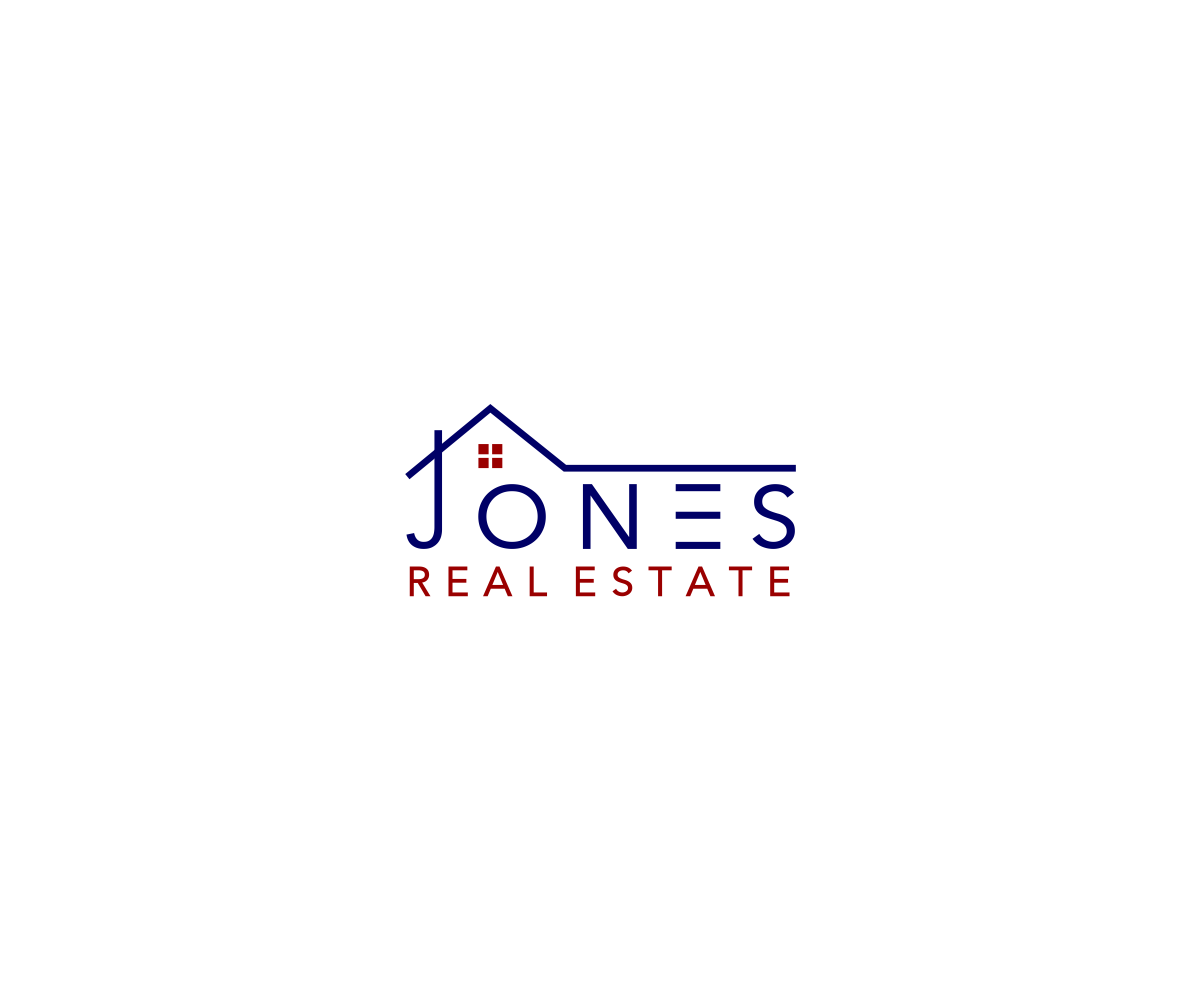 Bold, Serious, Real Estate Logo Design for JONES REAL ESTATE by .Ashu ...