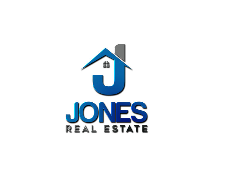 Bold, Serious, Real Estate Logo Design for JONES REAL ESTATE by ...